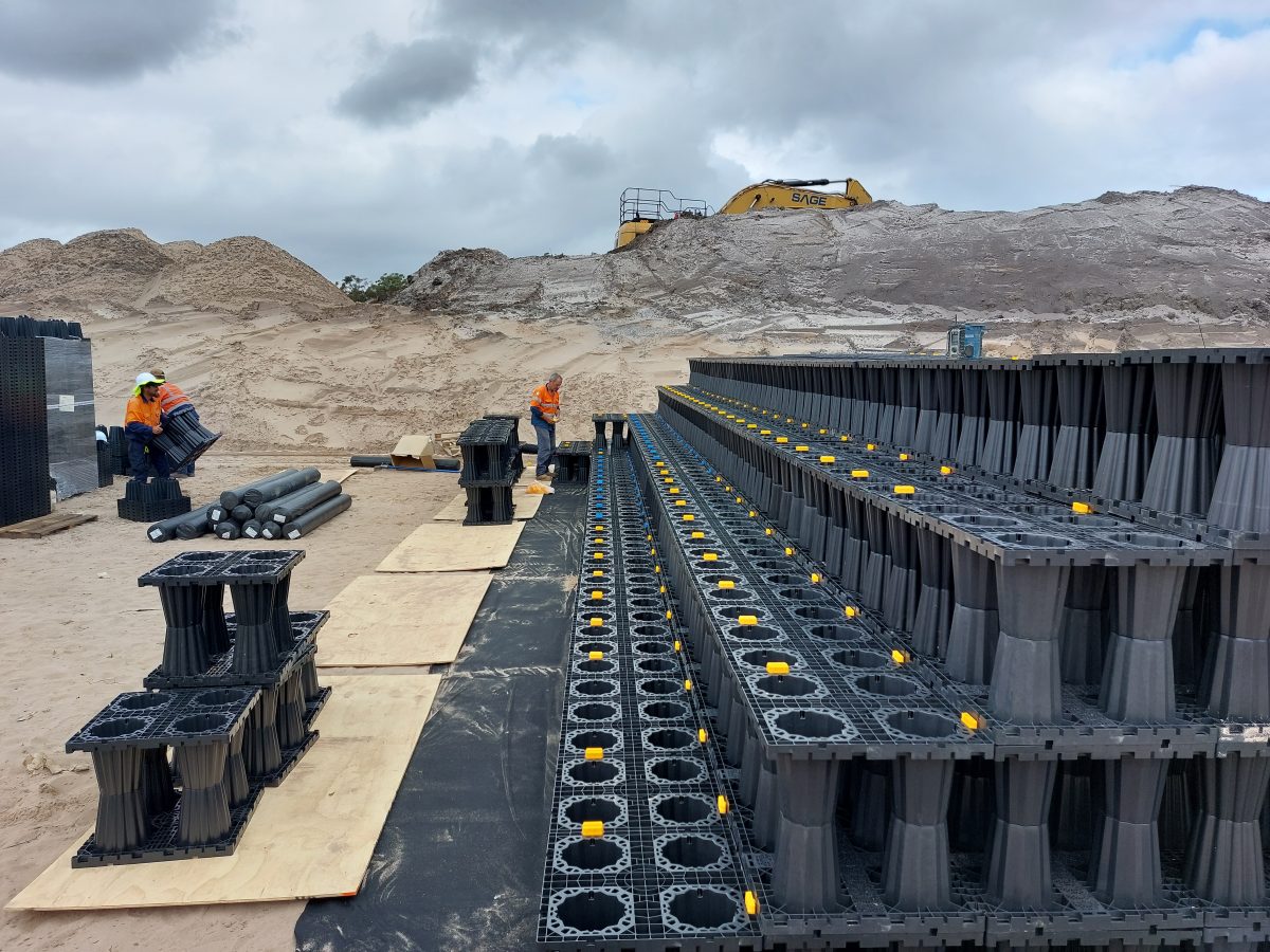 Underground Infiltration Tank - Case Study