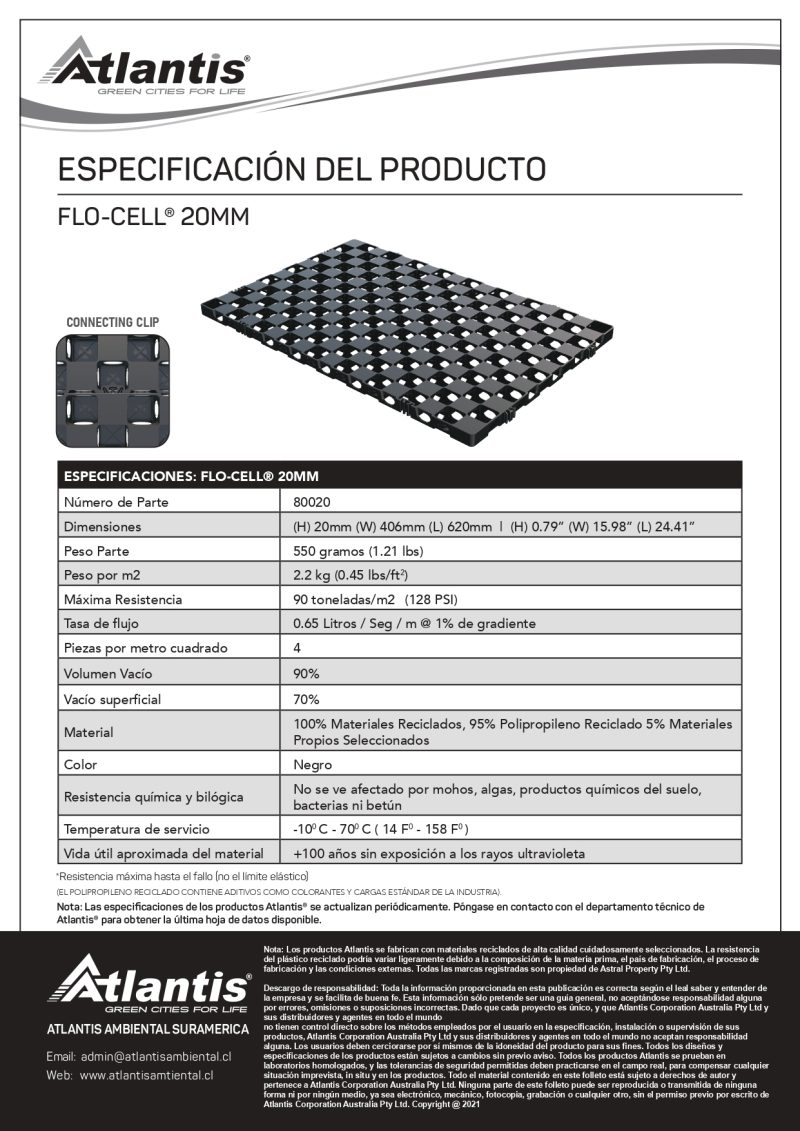 Flo-Cell® 20mm - Versatile Drainage Solution by Atlantis