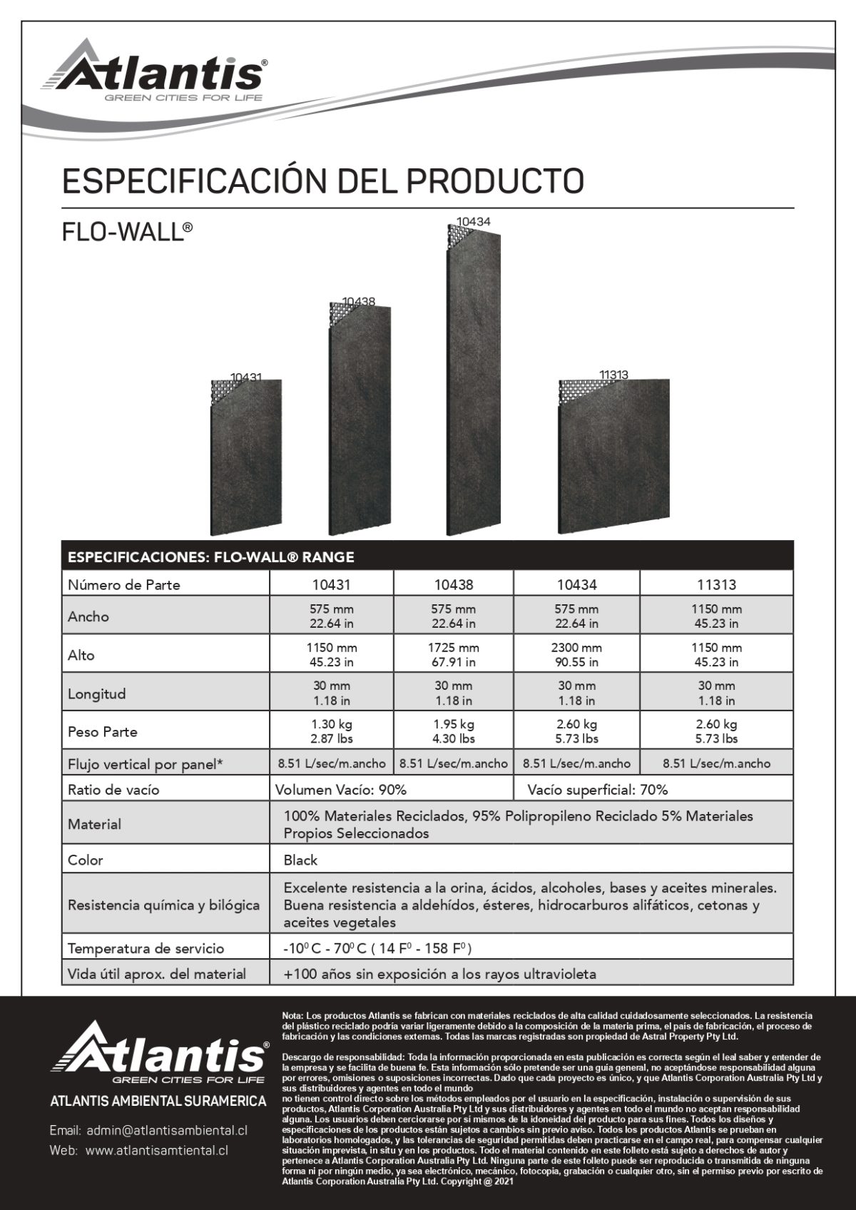 Flo-Wall® - Wall Drainage by Atlantis Corporation