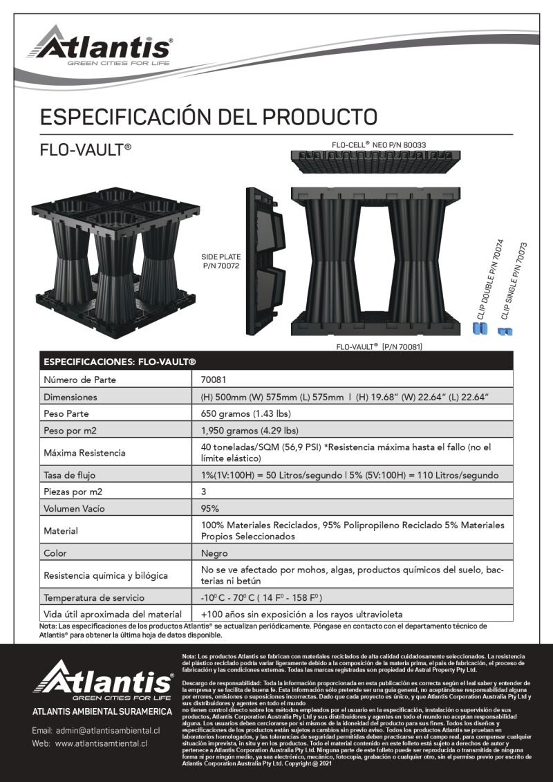 Flo-Vault® - Underground Water Storage by Atlantis Corporation